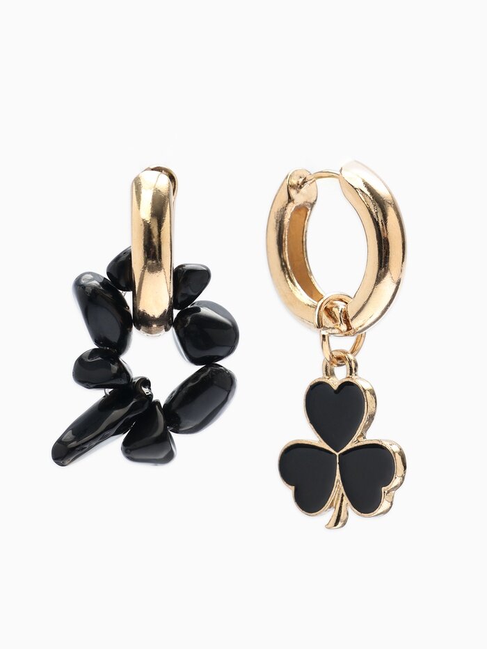 Серьги-трансформеры, эмаль