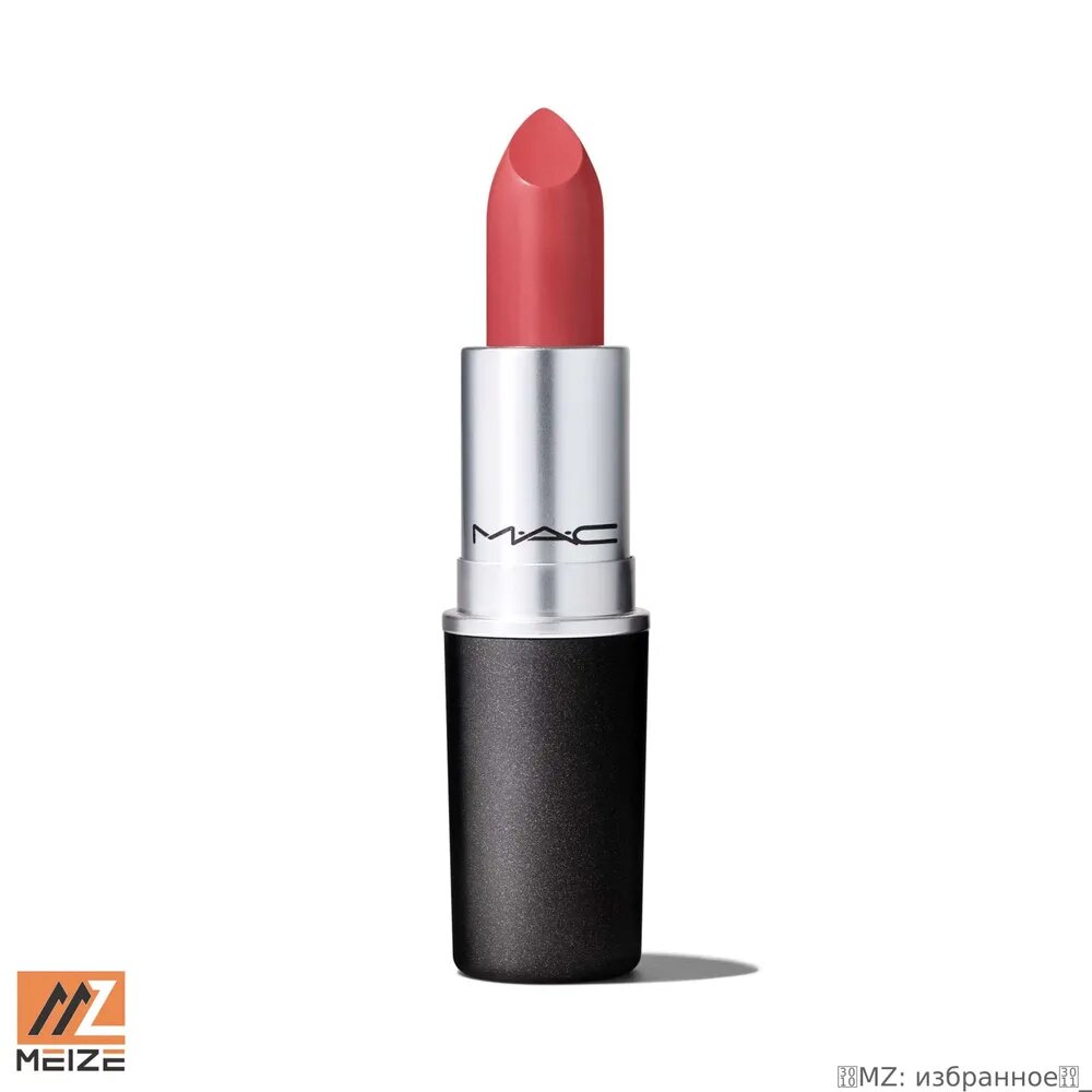 MAC Помада AMPLIFIED LIPSTICK BRICK-O-LA Розовый, 1 шт. Кремовая помада для губ