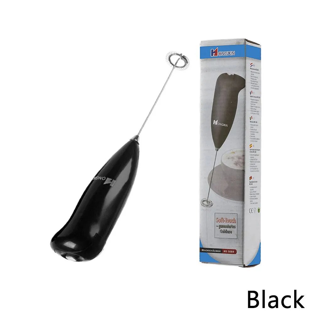 Ручная электрическая взбивалка для кофе, яиц и молока