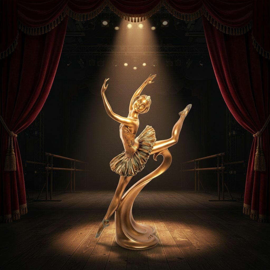 Статуэтка Балерина - Гранд жете