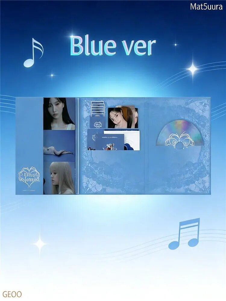 Альбом NMIXX 1st Full Album Blue ver К-поп CD Импортное издание Корея