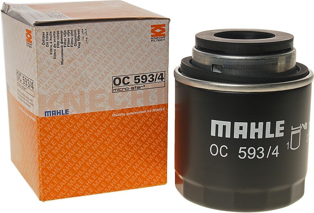 Фильтр масляный KNECHT OC593/4 Audi A3 1.4 07-, Seat Altea 07-, Ibiza, Skoda Octavia, Superb, Vw Eos 08-, Golf V, VI, Jetta