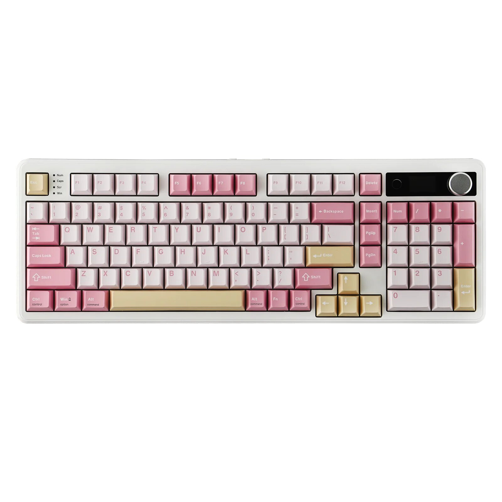 EPOMAKER TH99 PRO Pink, Sea Salt Silent V2