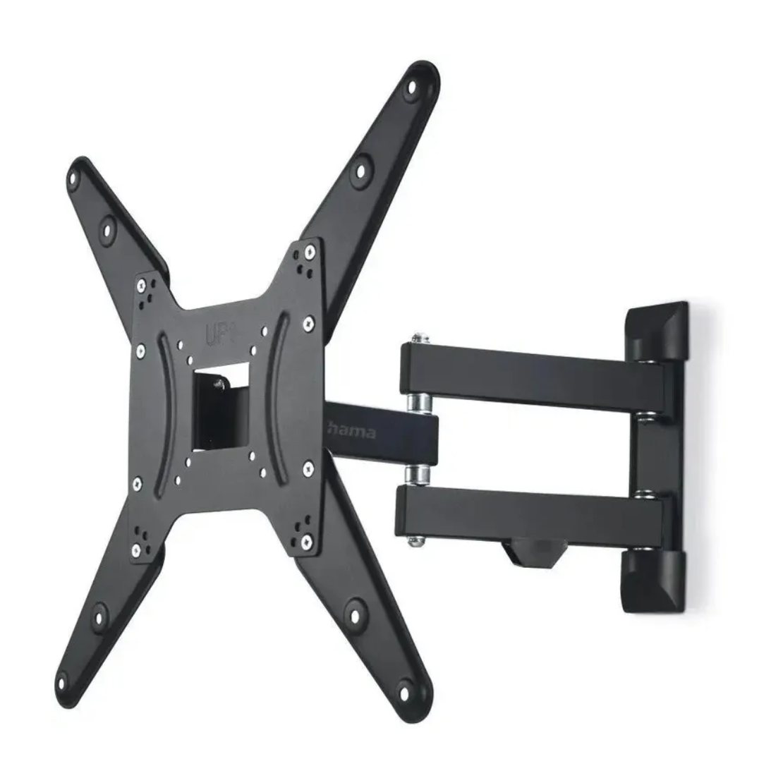 Кронштейн настенный Hama 00220824 32"-65", поворотно-наклонный, нагрузка до 25 кг, черный