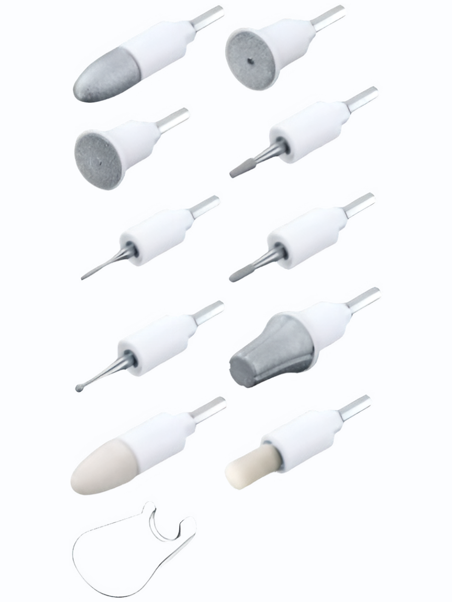 Комплект сменных насадок для маникюрного набора Beurer MP 64 / MP 84, 10 шт.