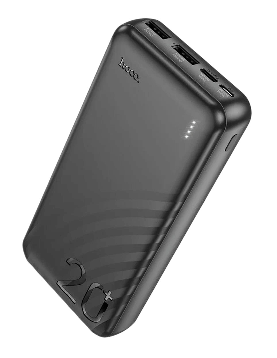 Внешний аккумулятор Hoco J123A 20000mAh черный