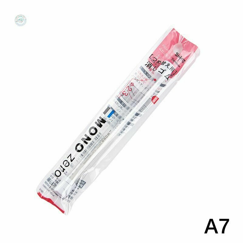 Tombow Mono Zero механический ластик для точной коррекции рисунков и эскизов с мягкой резиной и сменными сердечниками