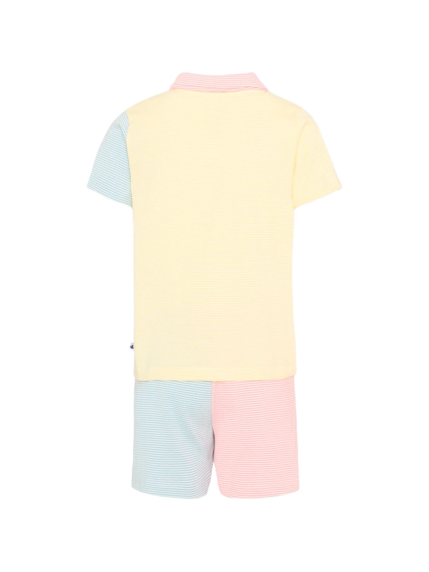 Пижама Petit Bateau Striped pajamas set, размер 4 года, Синий принт — фото 1
