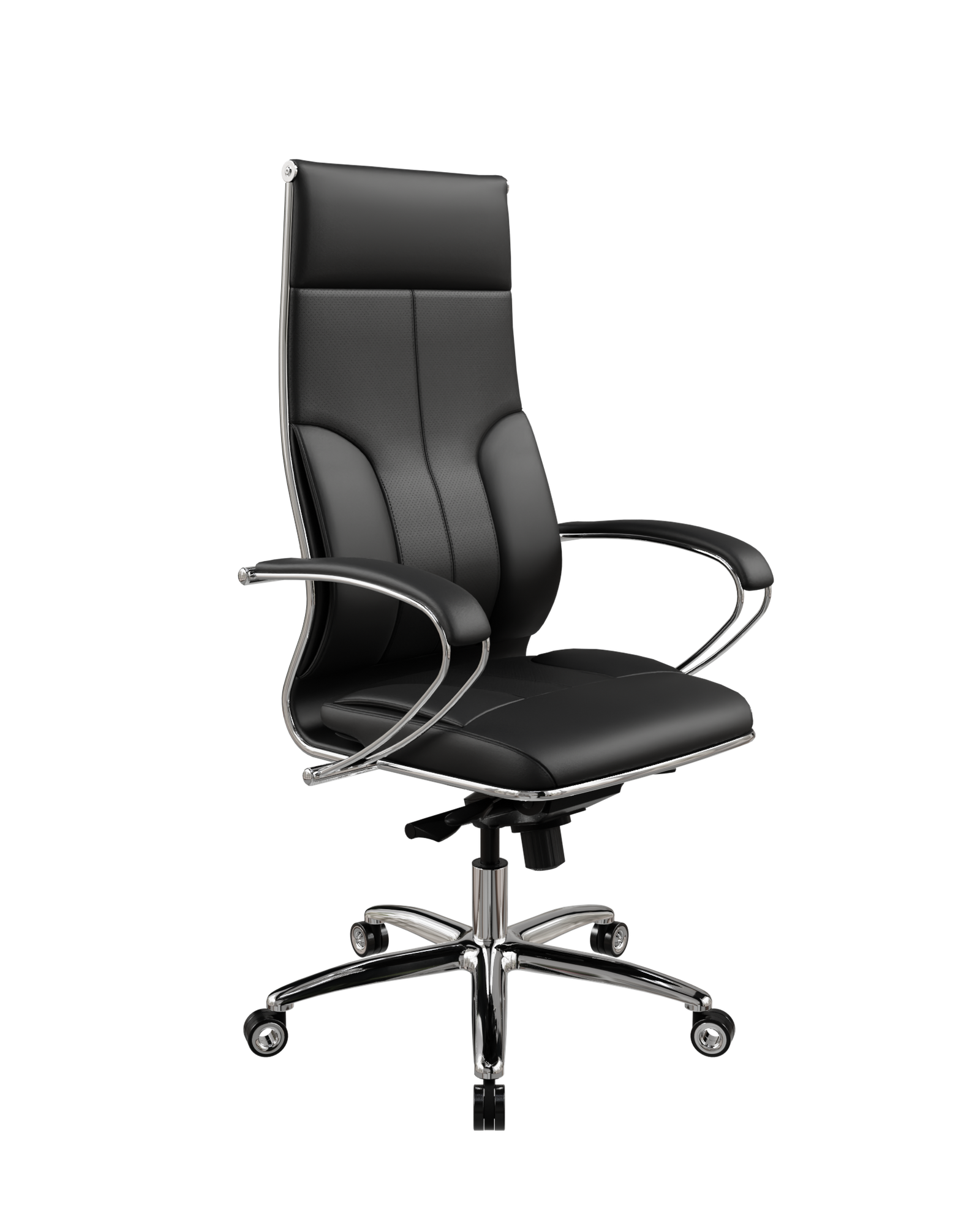 Кресло компьютерное METTA Samurai L1-11K - Infinity, с газлифтом, с подлокотниками, черное