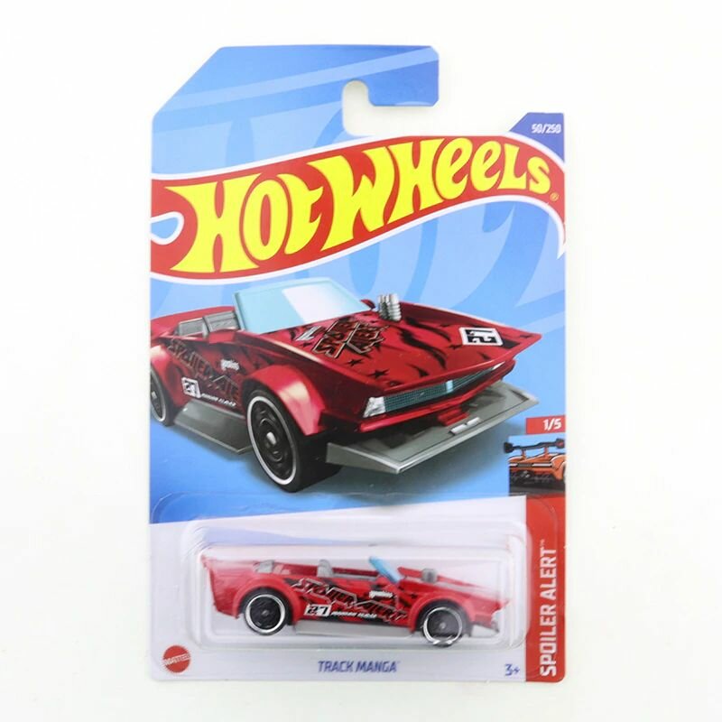 Машинка базовая Hot Wheels TRACK MANGA красный