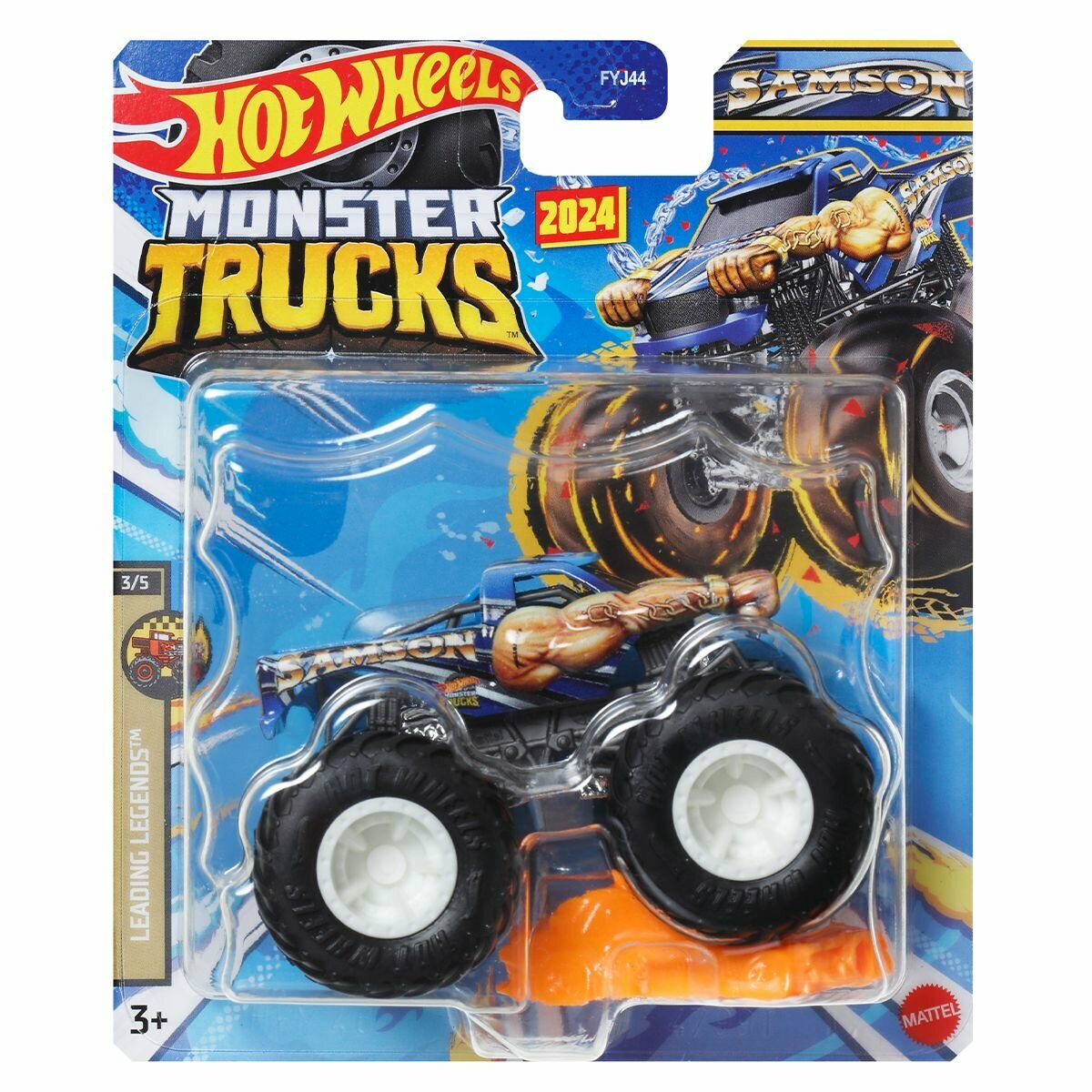Машинка Hot Wheels Monster Truck 1:64 Samson HTM48