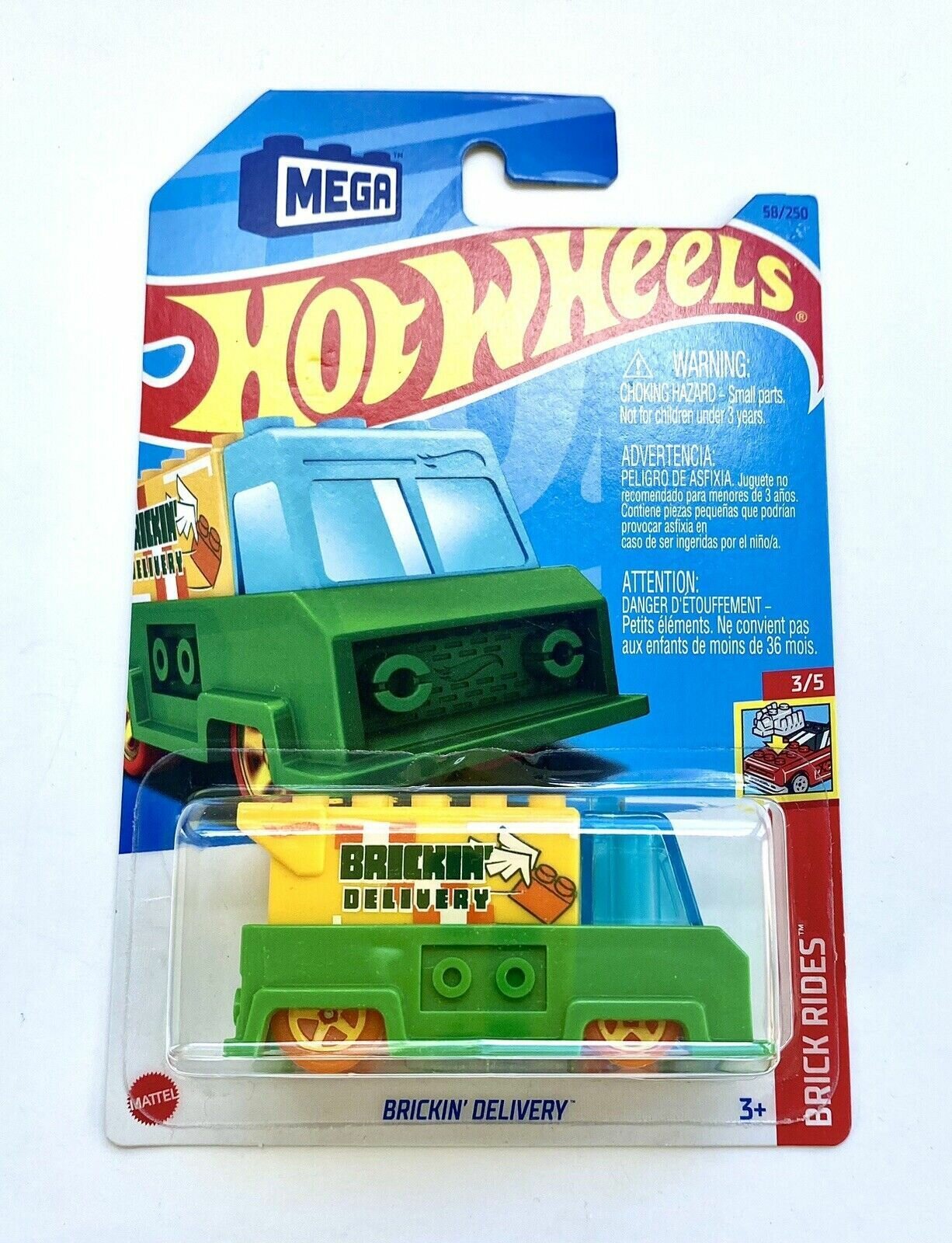 Машинка базовая Hot Wheels Brickin Delivery