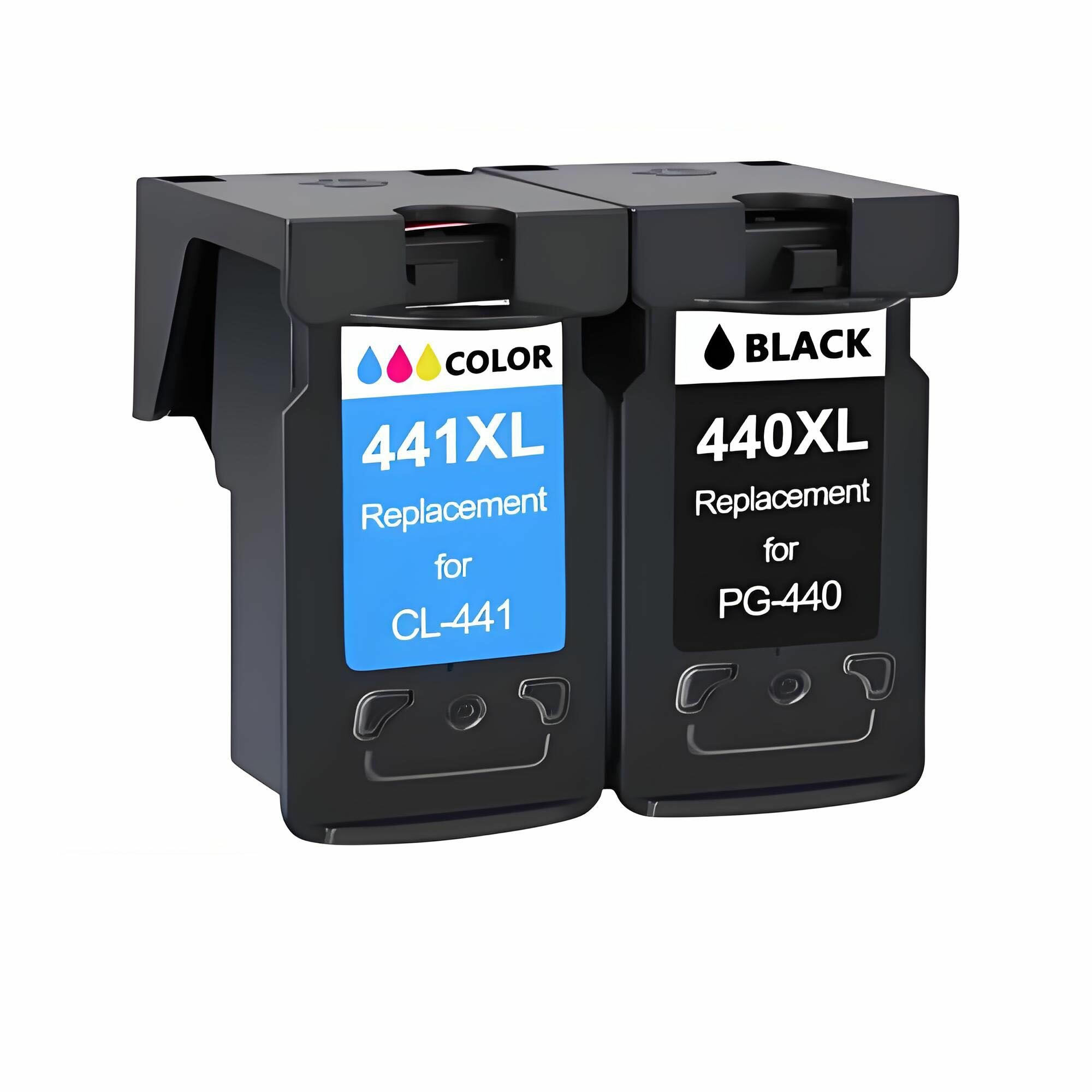 XIMI анти совместимый картриджа PG440 / CL441 для Canon PG-440 XL / CL-441 XL для Canon Pixma MG2140 MG2240 MG3140 MG3240 MG3540 MG3640 MG4140 MG4240 MX374 MX434 MX514 TS5140 (1/Черный ,1/Цветной)