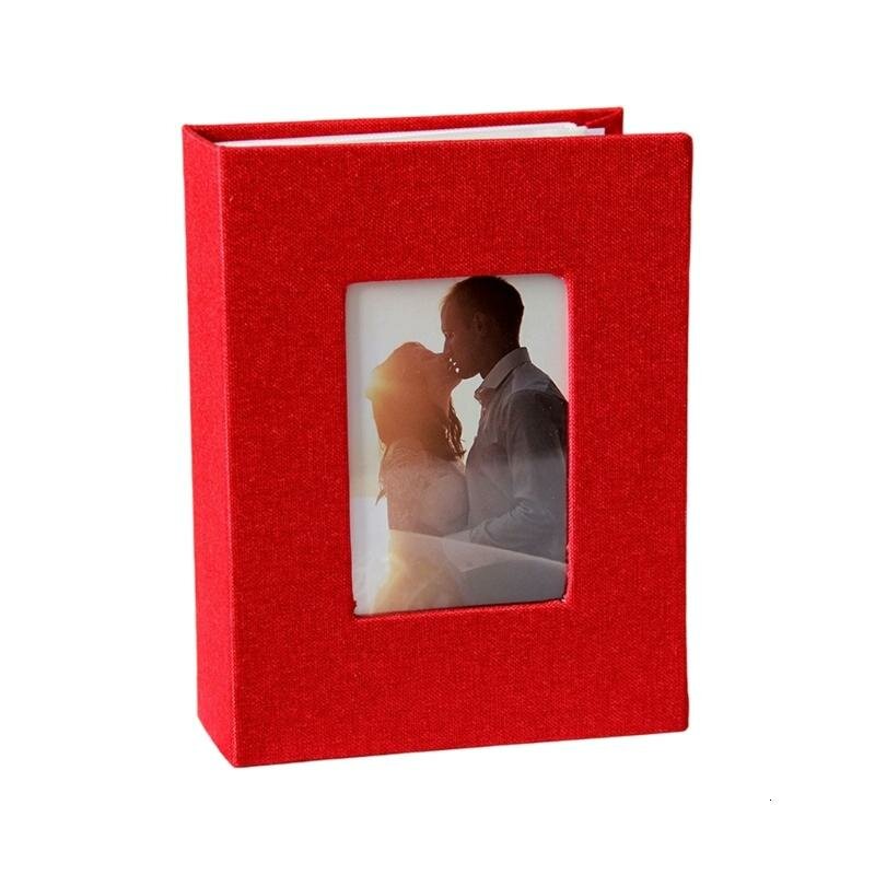 Фотоальбом 4×6, красный - 6 дюймов 100