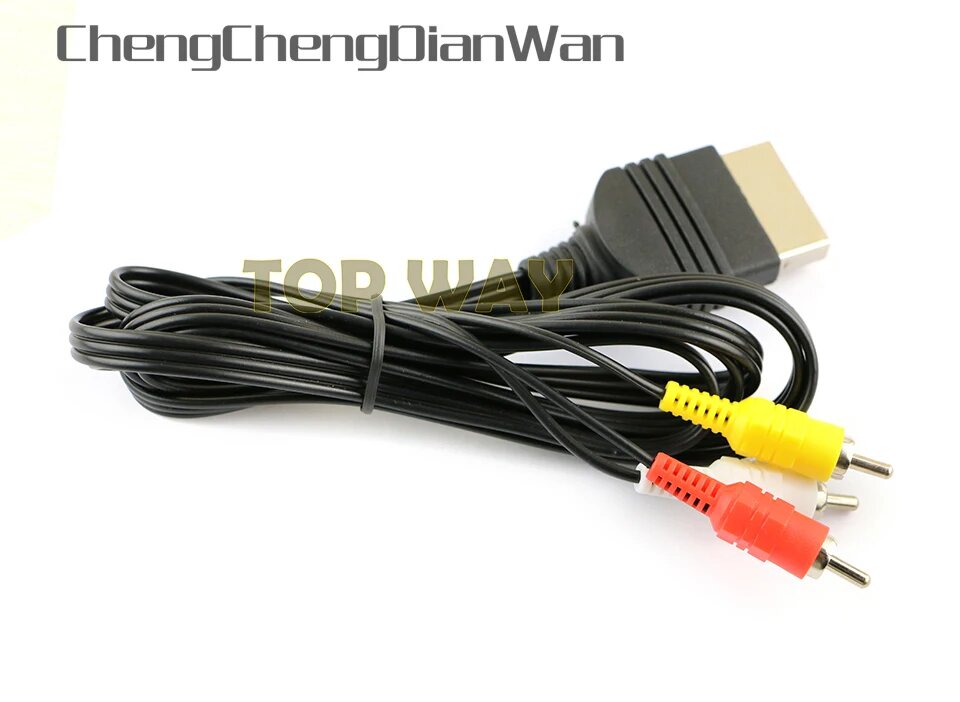 1 шт. AV аудио-видео оптический кабель для консоли Xbox AV-кабель