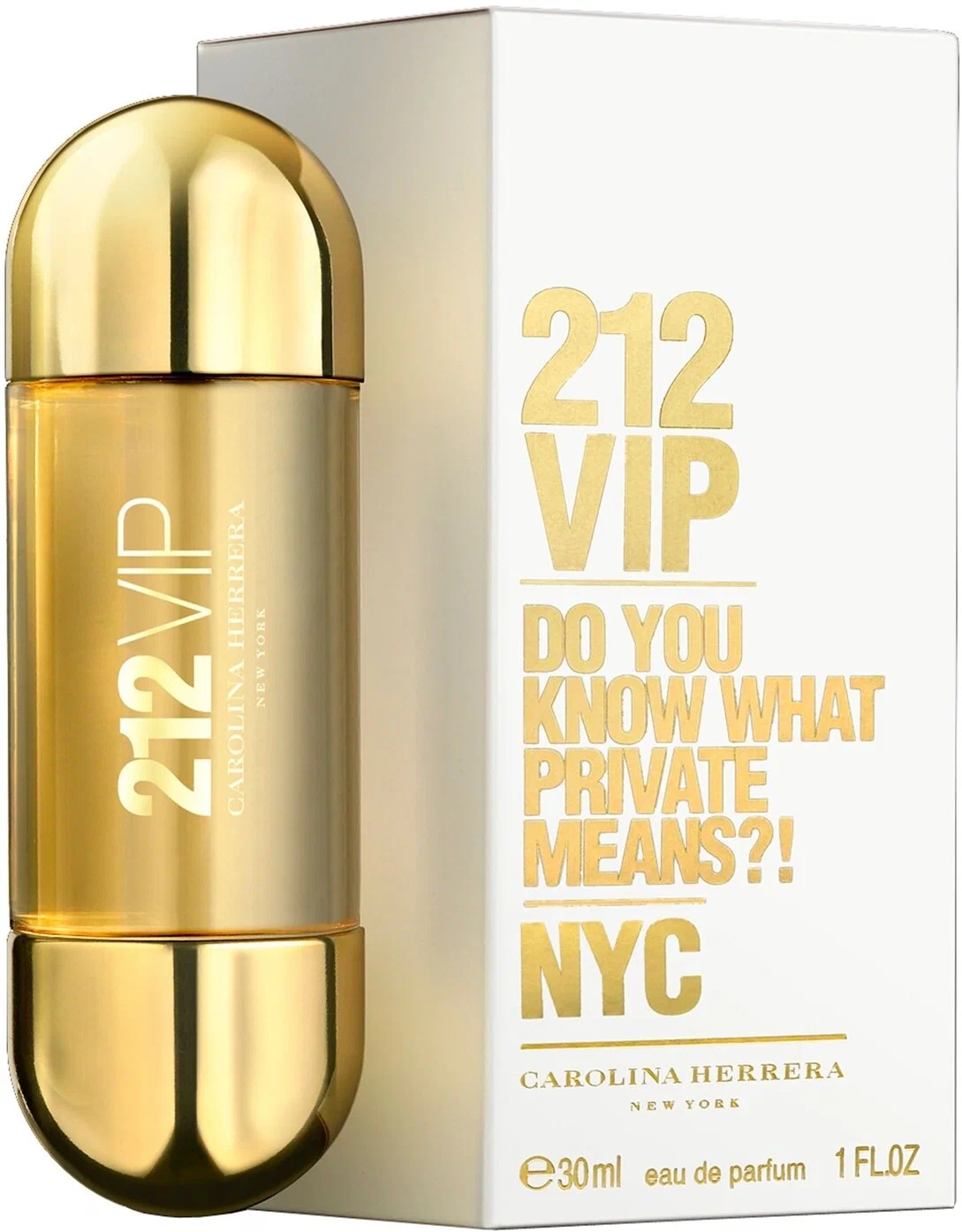 Женская парфюмерная вода Carolina Herrera 212 VIP Women, США, 30 мл