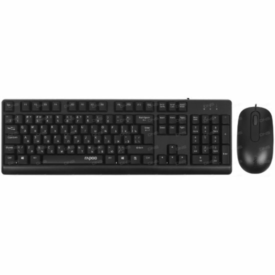 Клавиатура и мышь Rapoo X130PRO проводная черный (X130Pro)