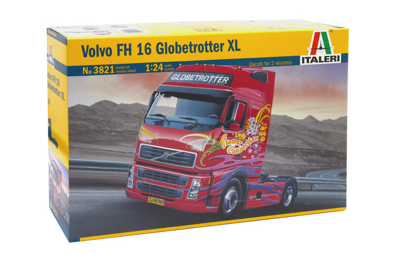 Сборная модель "Автомобиль VOLVO FH16 Globetrotter XL" (1:24), артикул 3821