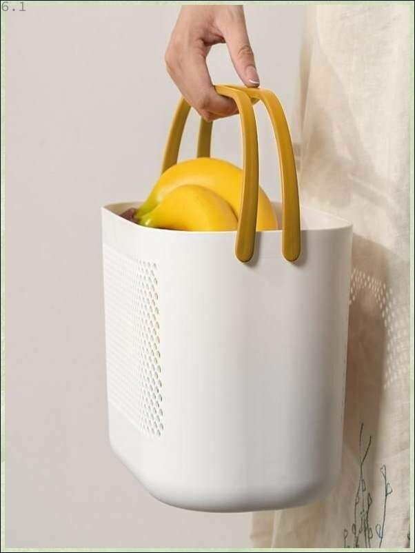 Эксклюзивный контейнер из усиленного пластика с ручкой для организации ванной комнаты