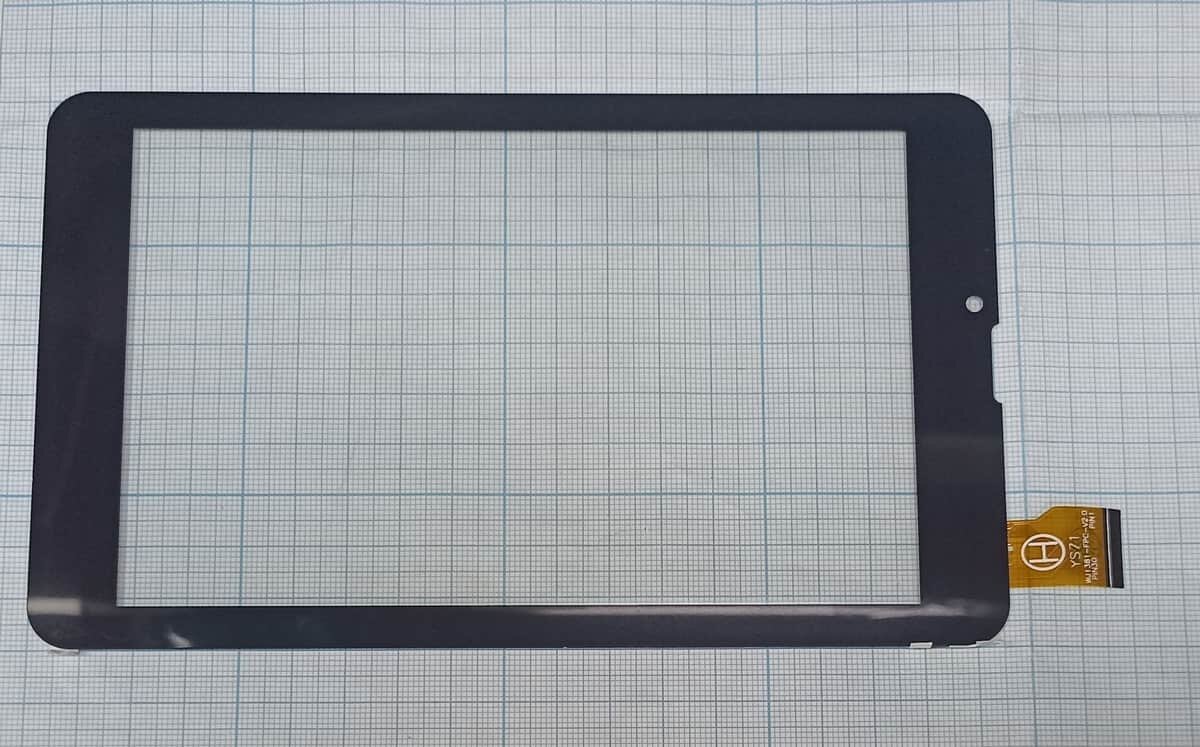 Тачскрин для BQ-7021G Hit 3G(FX-136-V1.0/XC-PG0700-136-A0/XC-PG0700-136-A1/WJ1381-FPC-V2.0/C. FPC. WT1053A070V01) черный