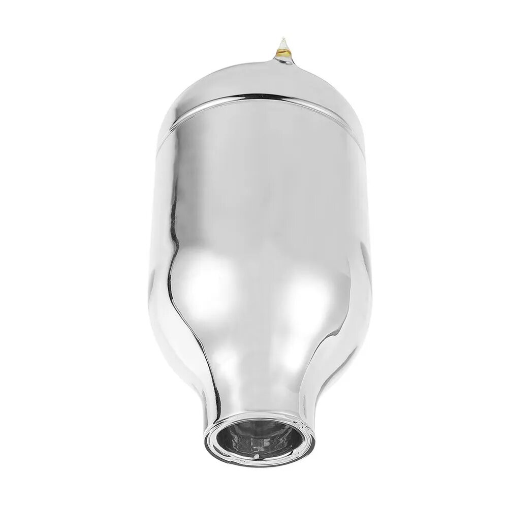 Стеклянная колба для термоса с узким горлом универсальная, серебристая, 1,9 л для дома