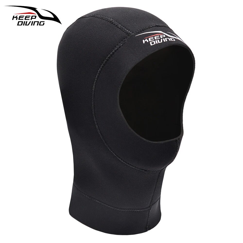 KEEP DIVING Неопреновый капюшон для дайвинга 3 мм L