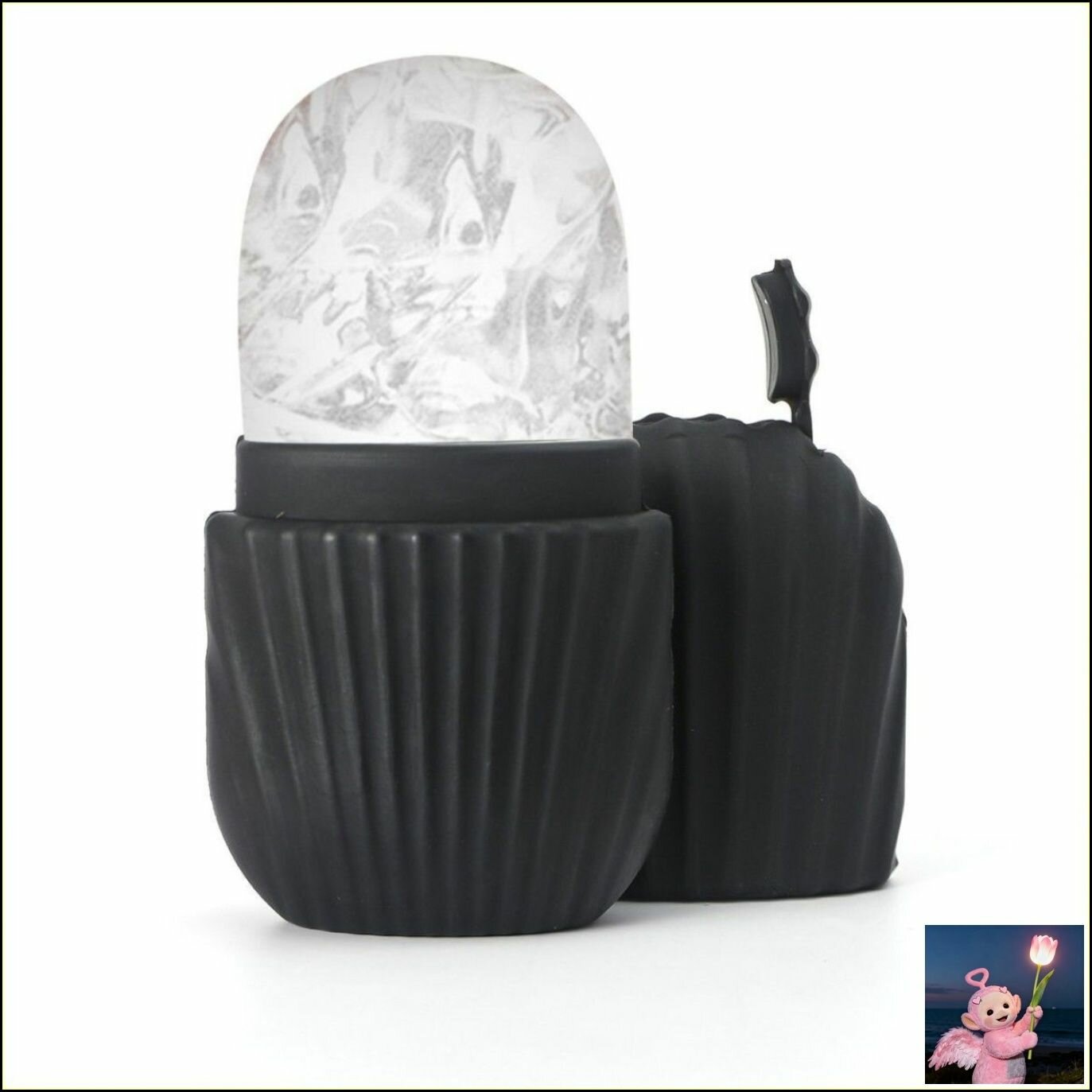 Криосфера. Охлаждающий массажер для лица, шеи, зоны декольте. Роллер. Набор роликовых массажеров. Криомассажер. Ледяной шар от отеков, сфера для льда