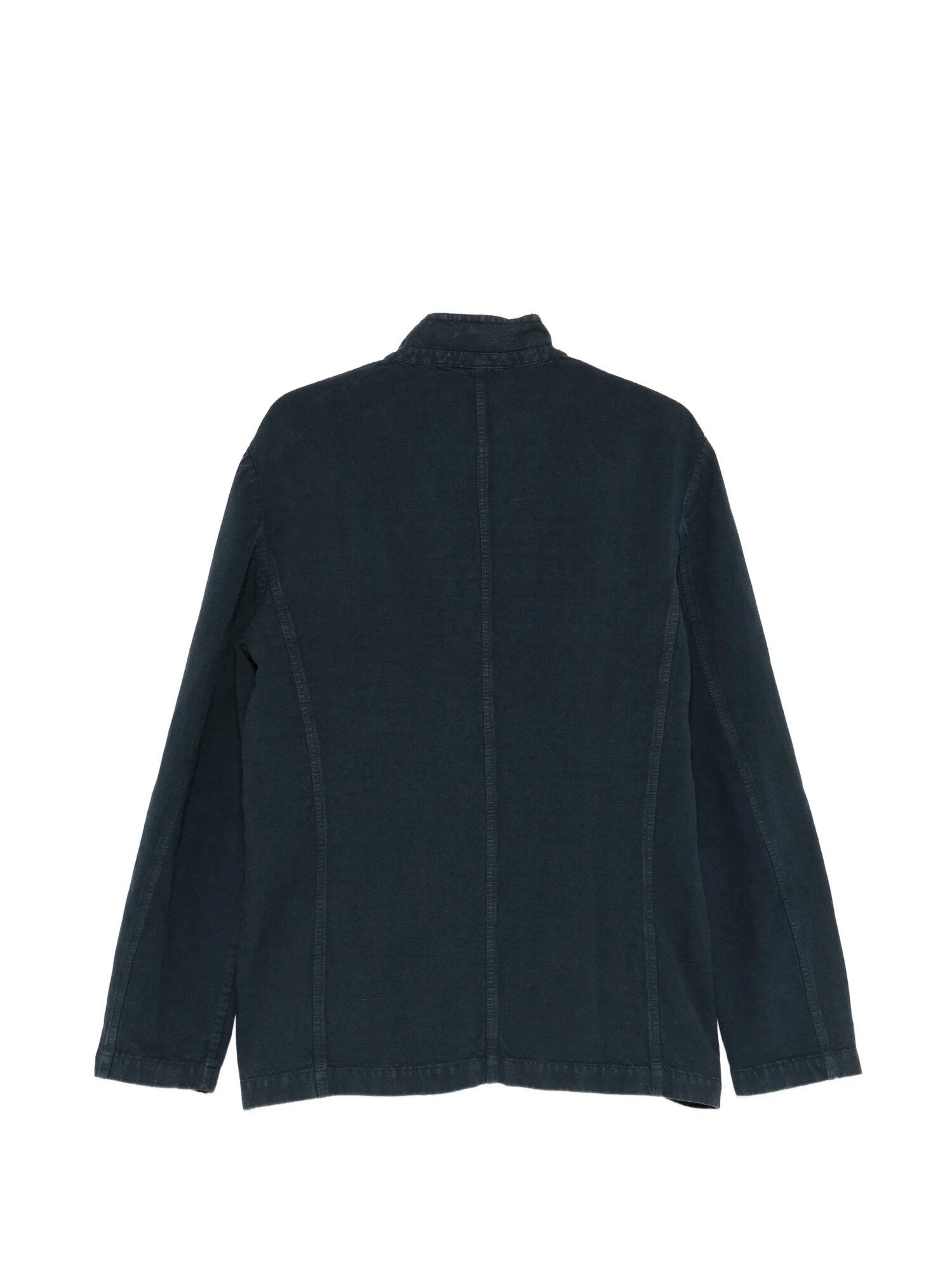 Куртка Kiton Button patch pocket jacket, размер 56, синий — фото 1