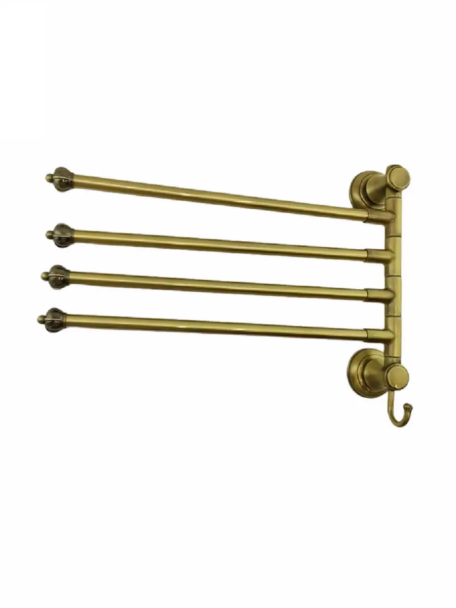 Держатель для ванной бронзовый четверной