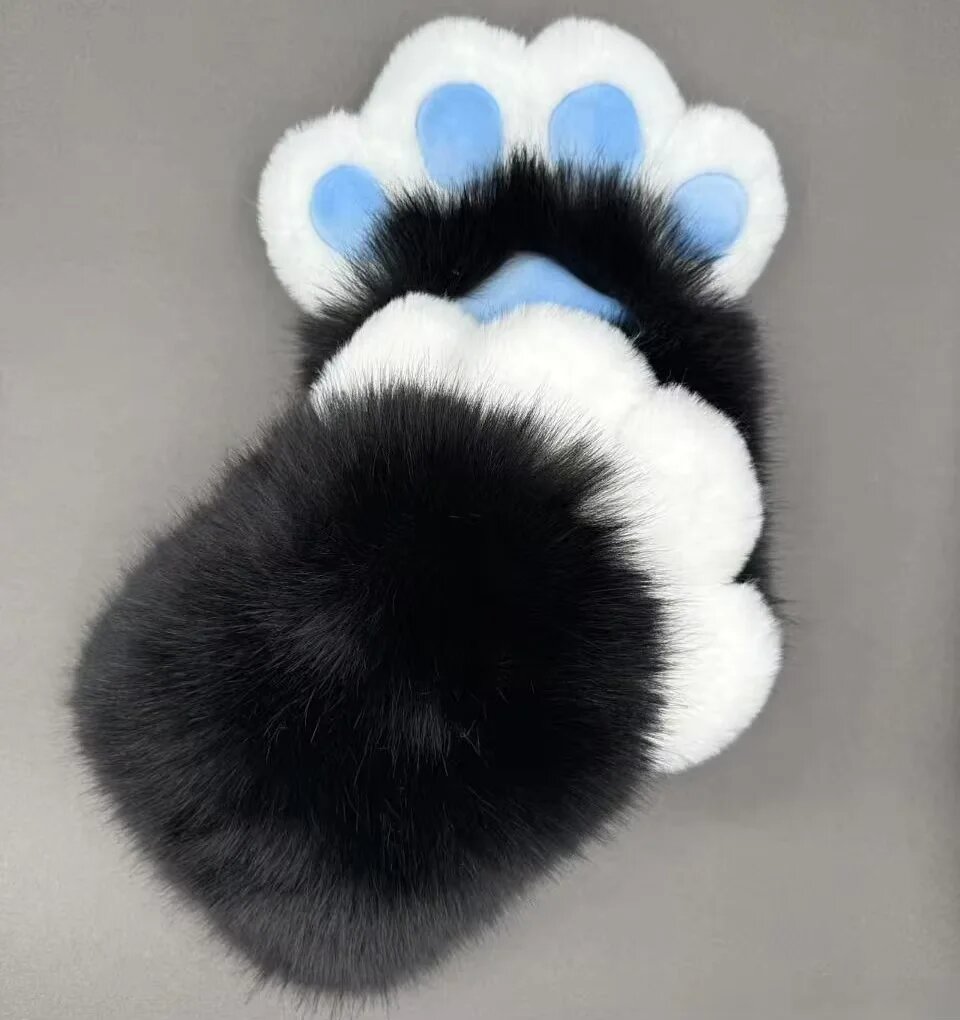 Wow chan Kig Furry Fursuit Paw Полиэстер B3