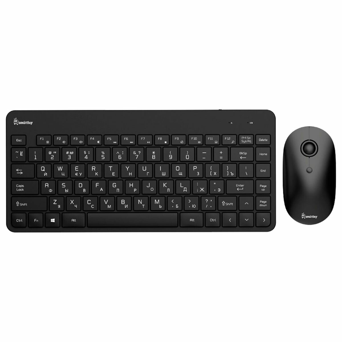 Набор клавиатура+мышь SmartBuy 220349AG, клавиатура, мышь 2 кнопки+1 колесо, черный (SBC-220349AG-K)
