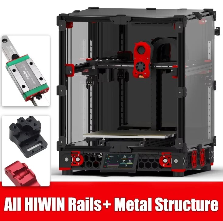 3D-принтер Siboor Voron 2.4 R2 Corexy 350mm Add decorative, Hiwin Rail and CNC