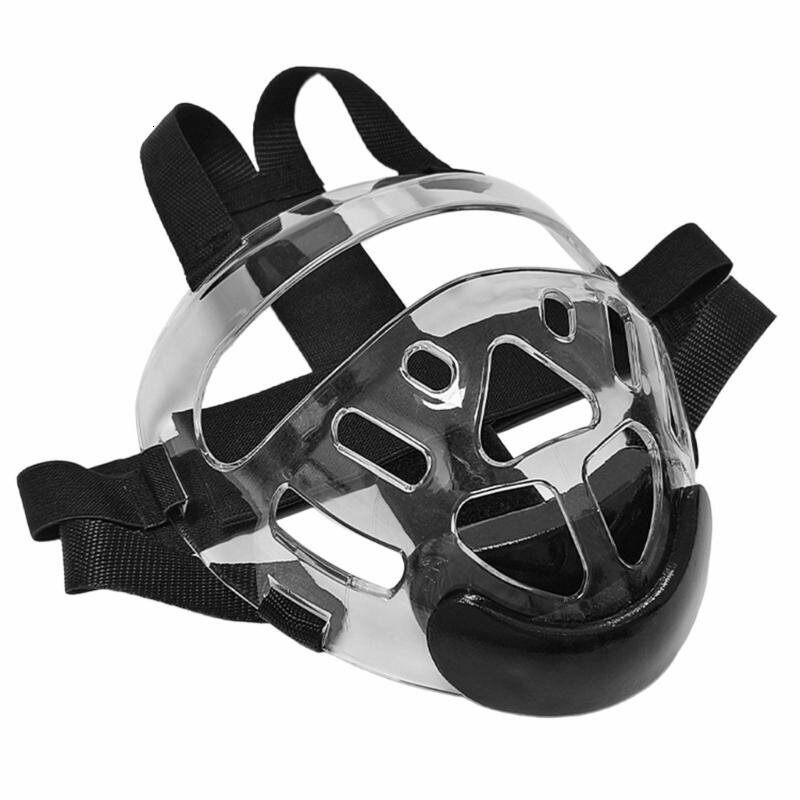 Прозрачный защитный щиток для кикбоксинга, Один размер подходит всем