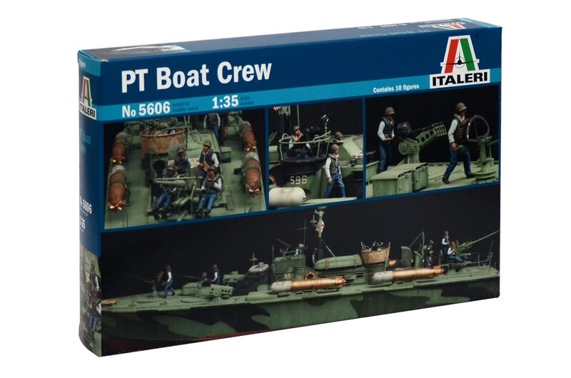 Сборная модель "Фигуры PT Boat Crew" (1:35), артикул 5606