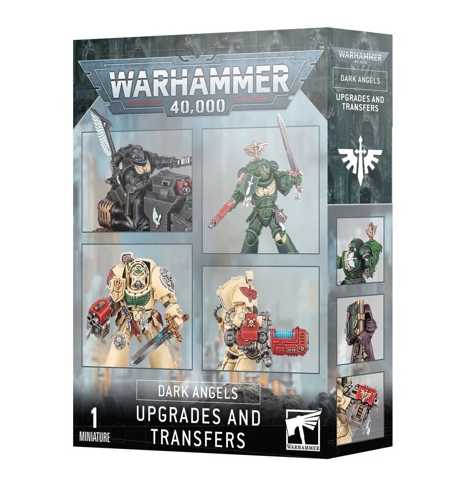 Warhammer 40K Dark Angels Upgrades and Transfers - Dark Angels: модификации и декали