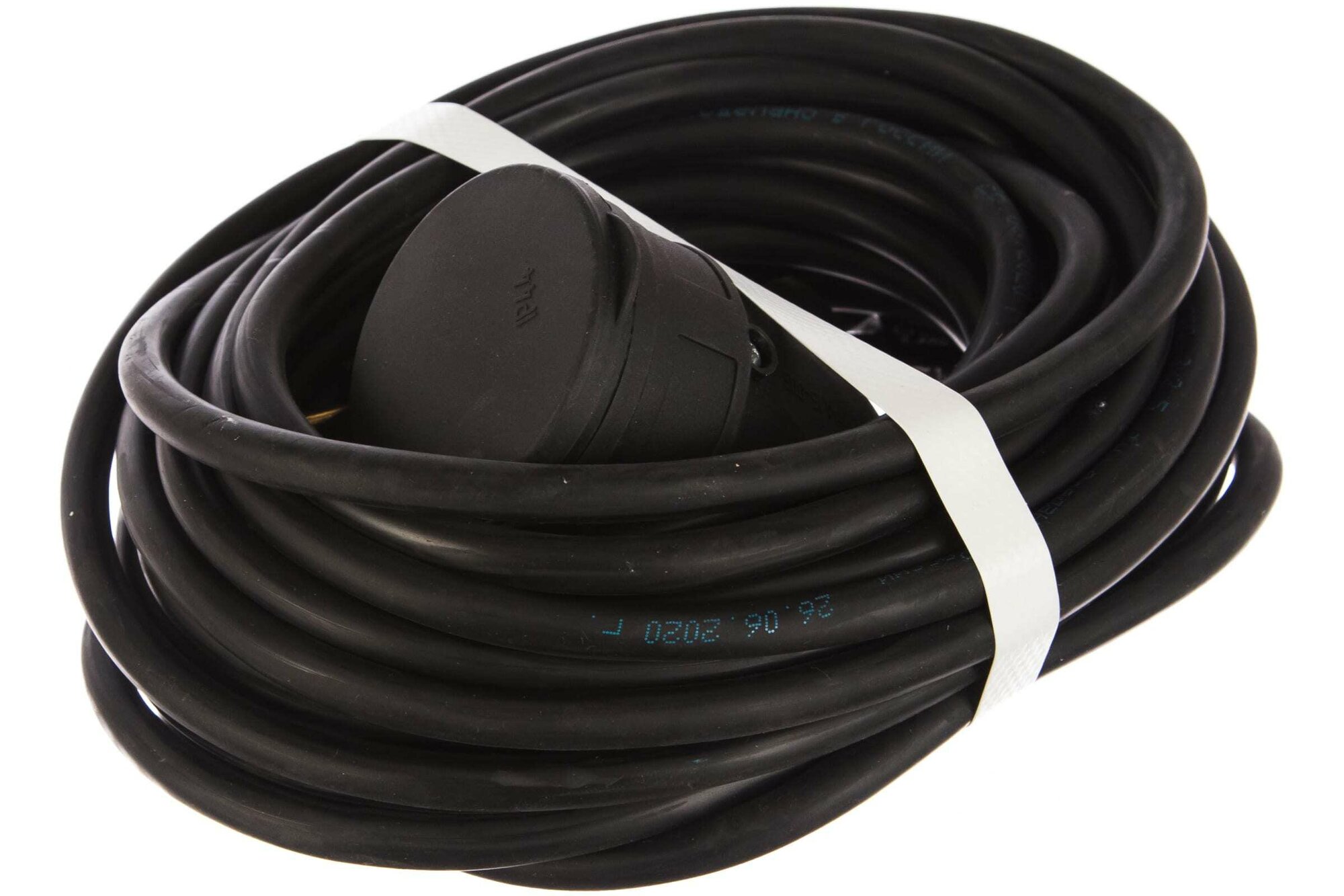 Удлинитель-шнур КГ 325-Ш, 10 м, 4000 Вт, 1 гнездо, IP44, КГ 3х2,5 мм2, ЗУБР