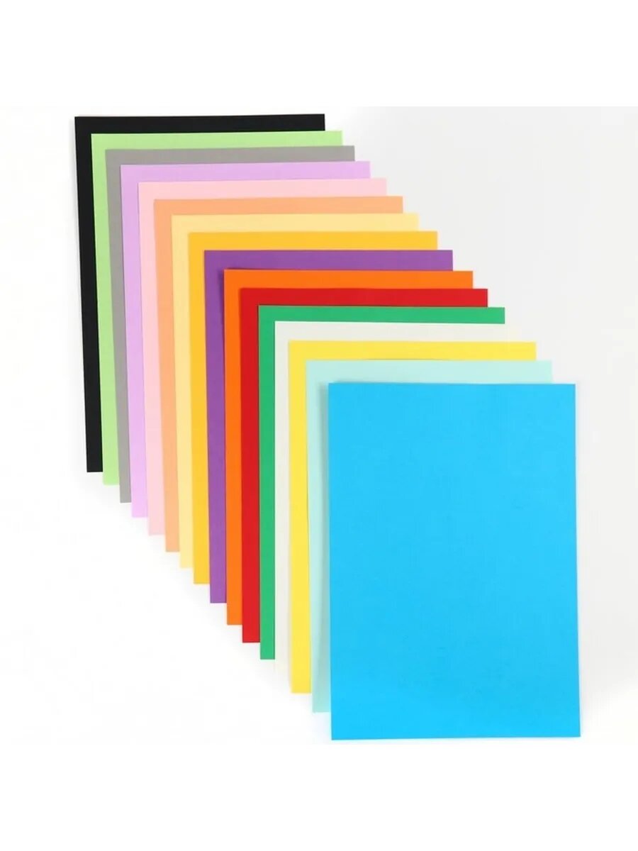 Цветной двусторонний картон А4, щенячий патруль