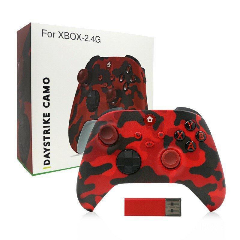 Беспроводной геймпад для Xbox Series X/S и PC с функцией вибрации кабель Type-C универсальный контроллер