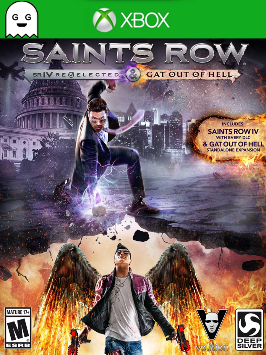 Игра Saints Row IV: Re-Elected & Gat out of Hell, цифровой ключ для Xbox One/Series X|S, Русский язык, Аргентина