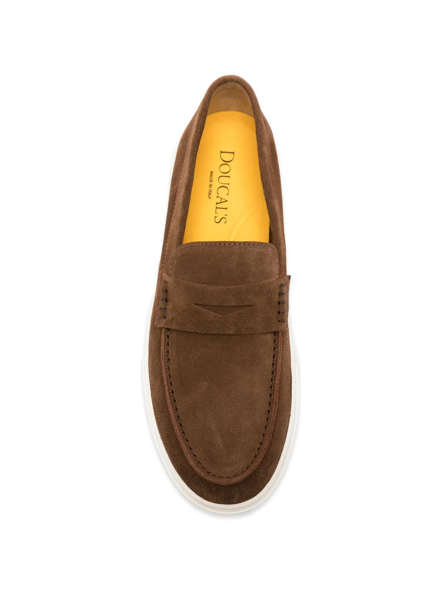 Лоферы Doucal's Penny loafers, размер 41, brown — фото 1