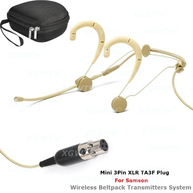 Микрофон гарнитура для Samson 3 Pin