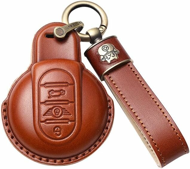 Чехол для ключей подходит для Mini Cooper 2016-2021 Clubman Countryman с жесткой крышей, кабриолет, вход без ключа, защи