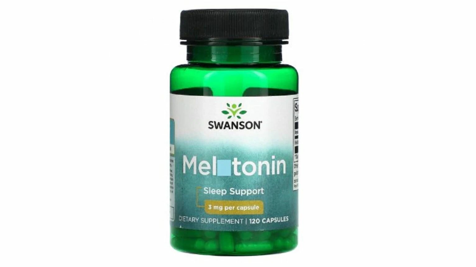 Swanson, Добавка для сна 3 мг, 120 капсул для улучшения качества сна