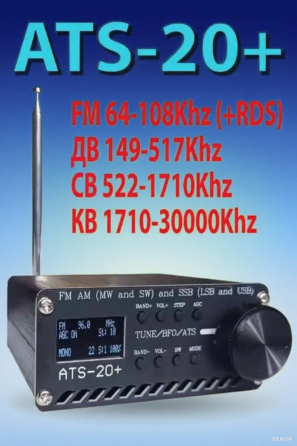 ATS-20Plus Радиоприемник всеволновой