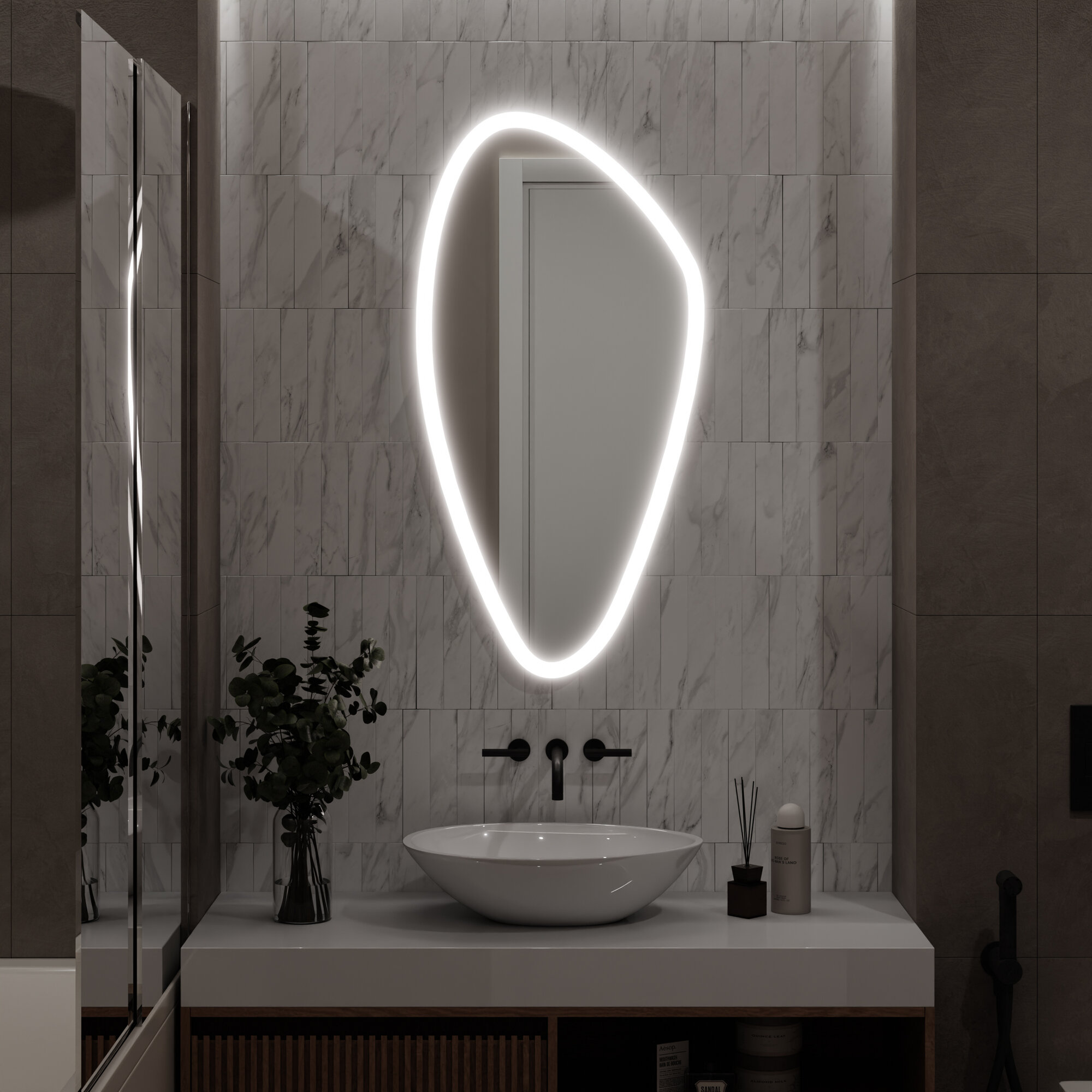 Зеркало Кант Ультра 6 40x75 см