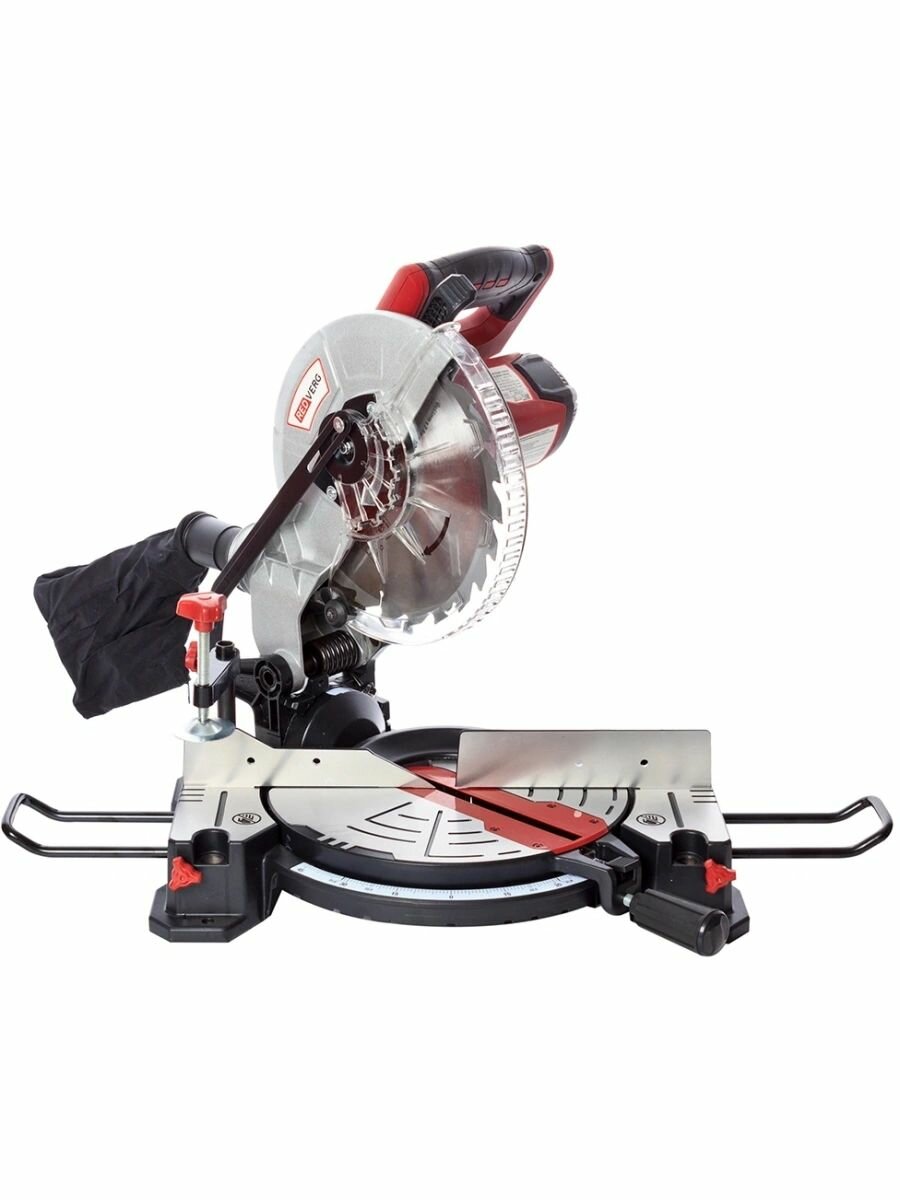 Торцовочная пила REDVERG RD-MS255-1400, 1800Вт, 250мм, 5000 об/мин