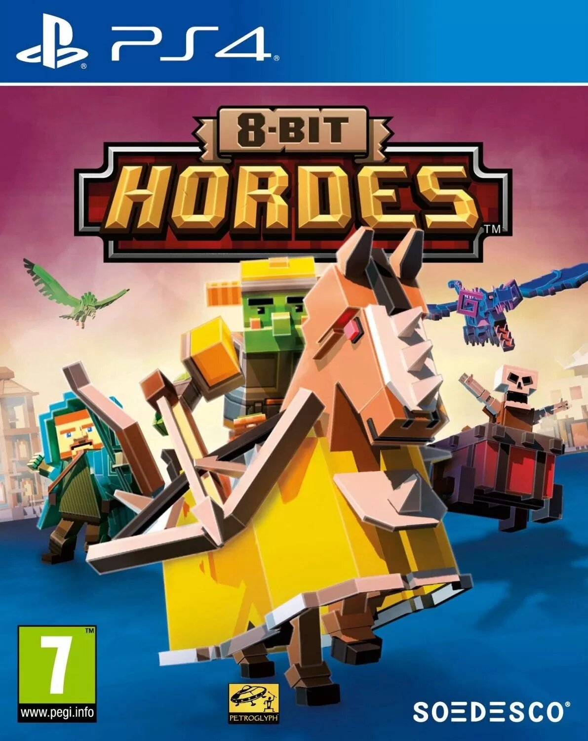8-Bit Hordes [PS4, русские субтитры] (US) игра для playstation