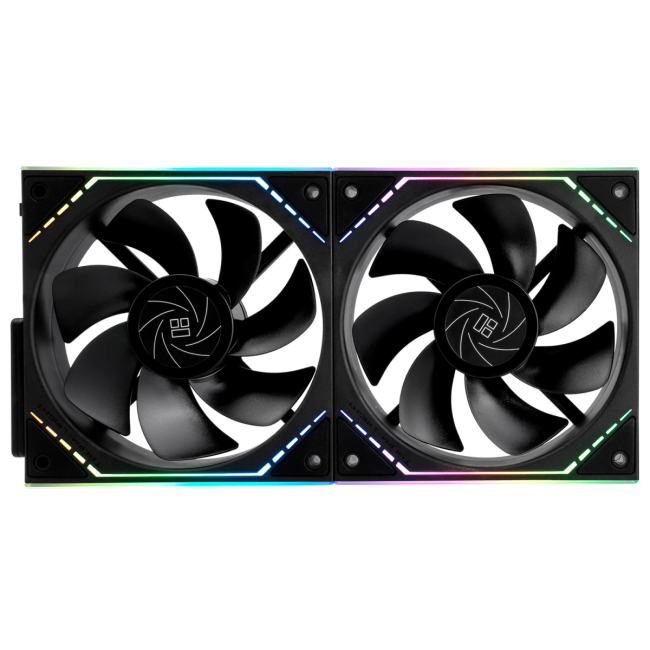 TRTLM12QRX2.2P Комплект вентиляторов (2 шт.) Thermalright TL-M12QR X2 (Pack of 2)ReverseARGB120mm PWM