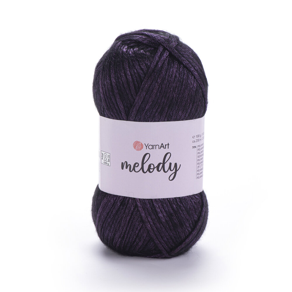 Пряжа для вязания YarnArt Melody 889 фиолетовый 100 гр/230 м 9% шерсть, 70% полиамид, 21% акрил