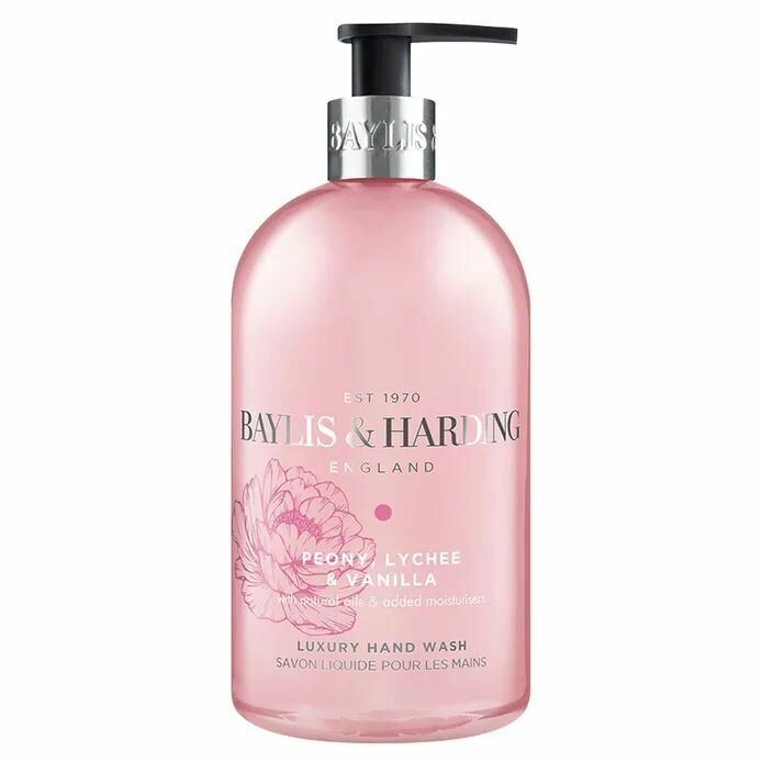 Baylis & Harding - Peony Lychee & Vanilla Hand Wash Жидкое мыло для рук 500 мл